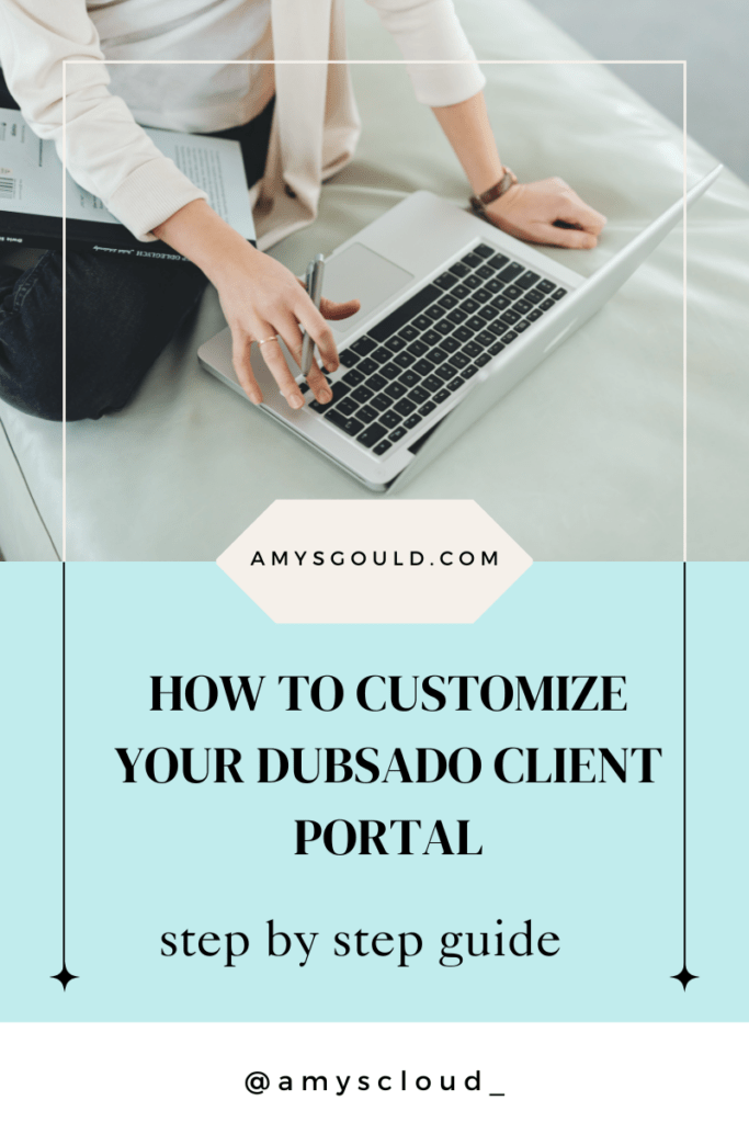 Create a Beautiful and Professional Dubsado Portal Banner